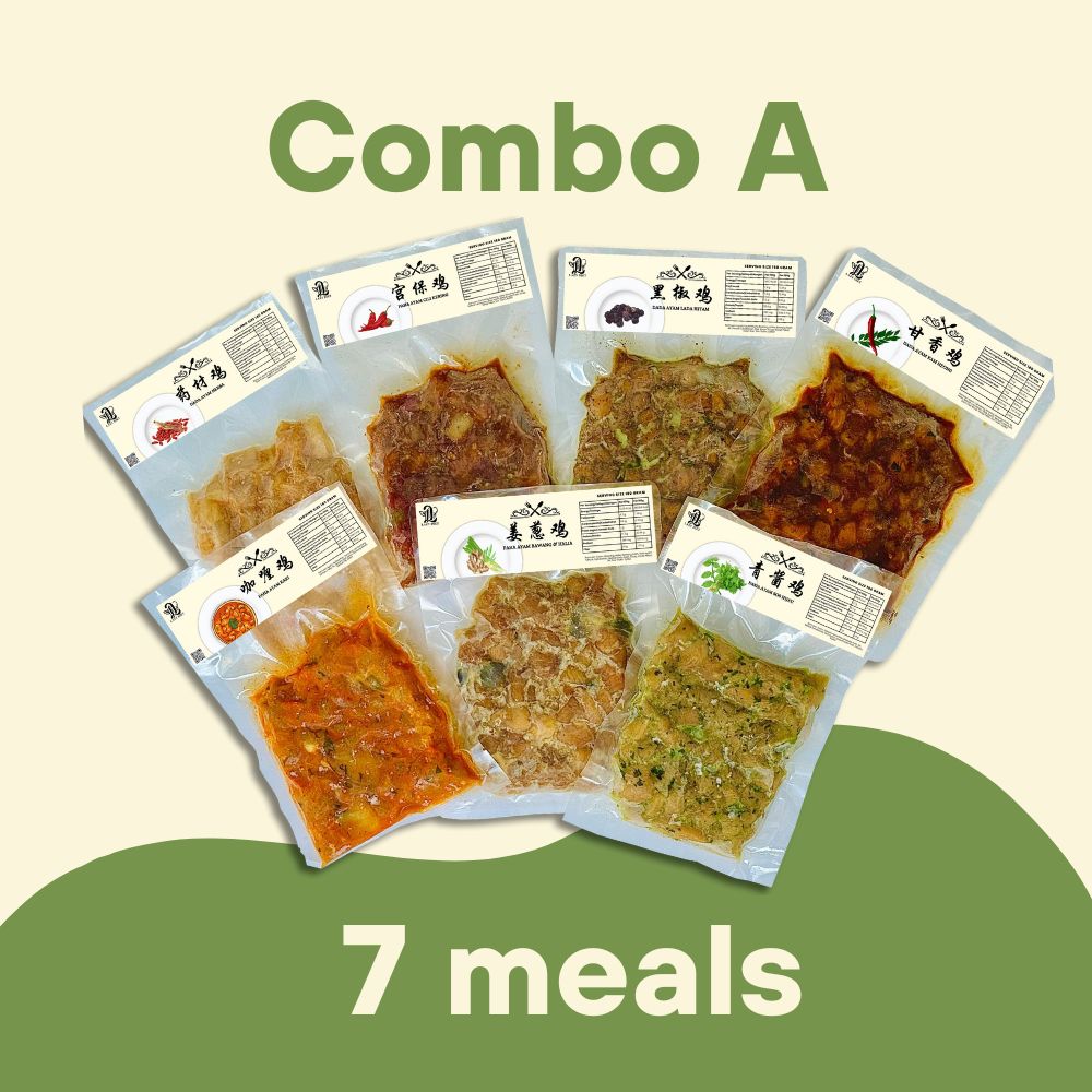Combo A - 7份 – Lazy Diet